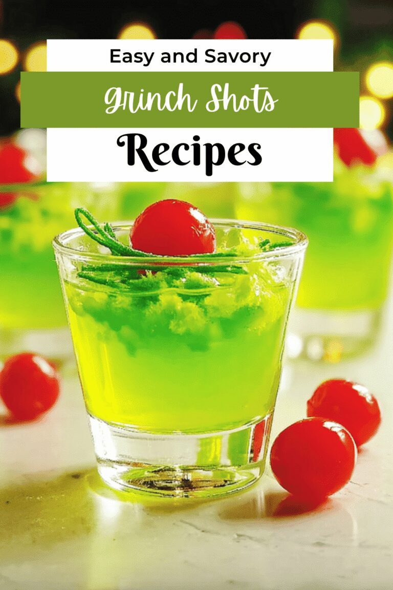 Grinch Shots Recipe 5 Festive Christmas Party Ideas